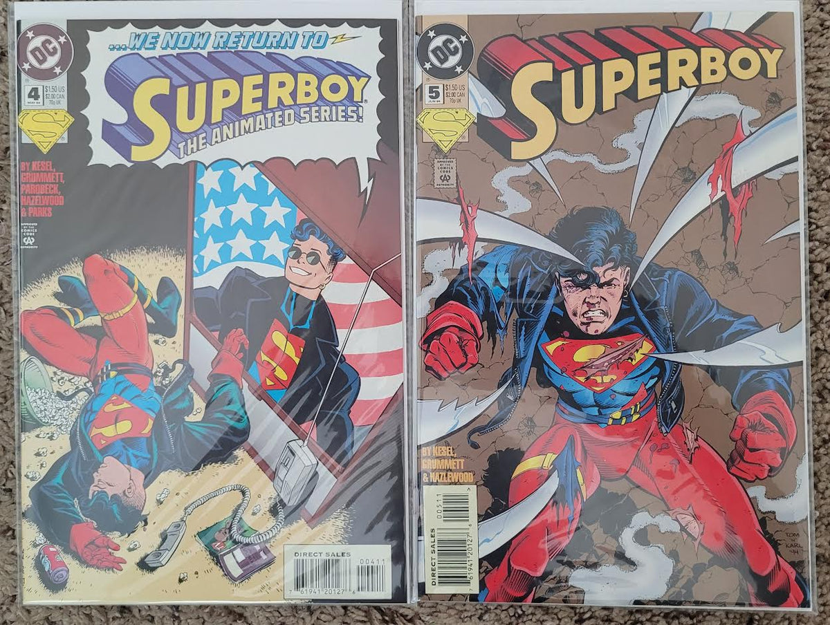 Superboy Issues # 1-5 – KomicKorner.com